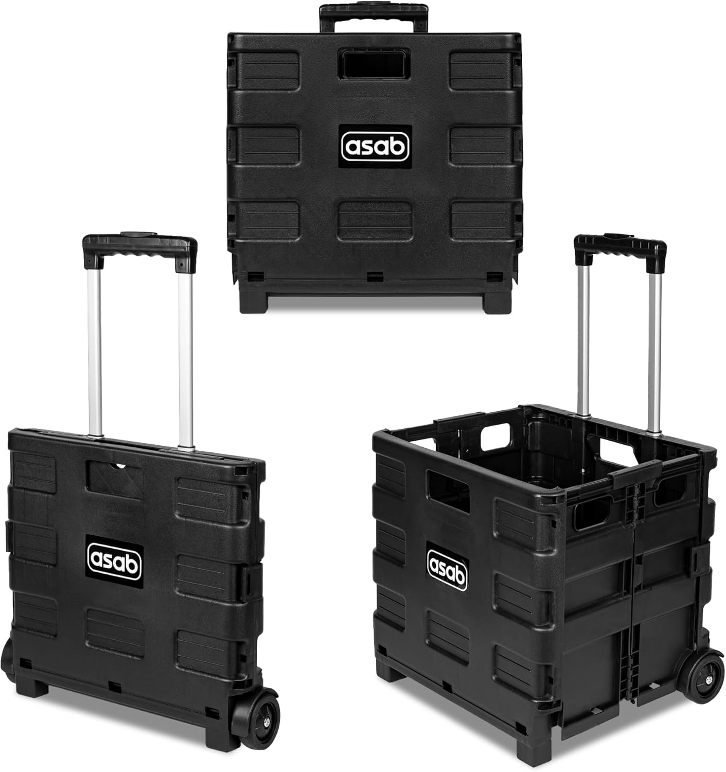 Foldable Plastic Book Trolley Cart Lightweight Teacher's Book Cart 2 ...