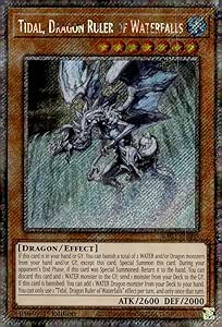 Amazon.com: Tidal, Dragon Ruler of Waterfalls (Platinum Secret Rare ...
