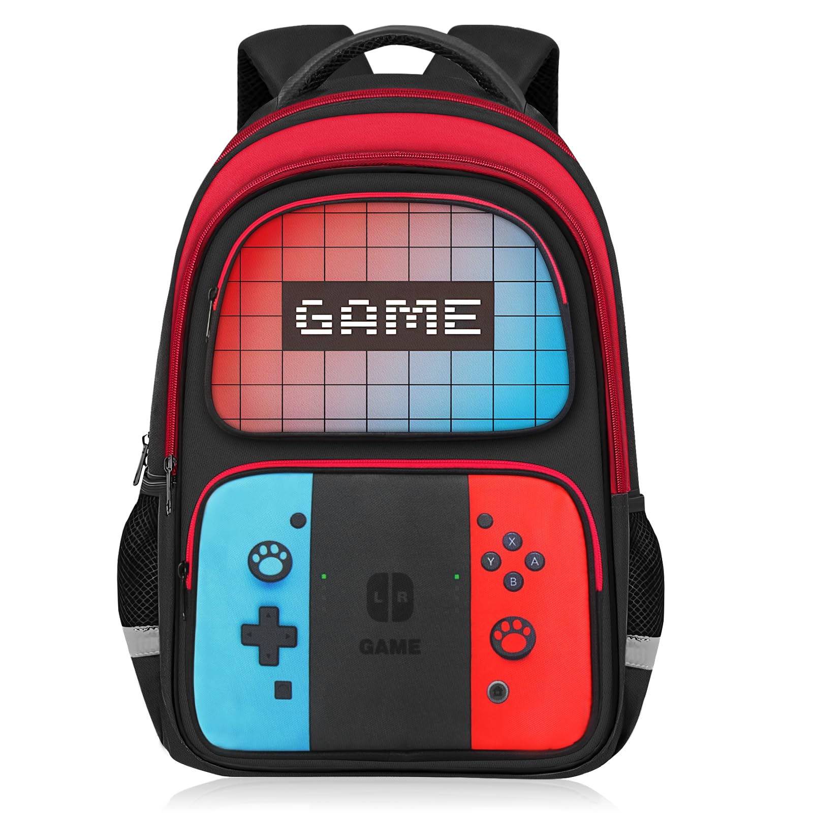 Amazon.com | TILYTADLY School Backpack For Boys - Gamer Boys Backpack ...