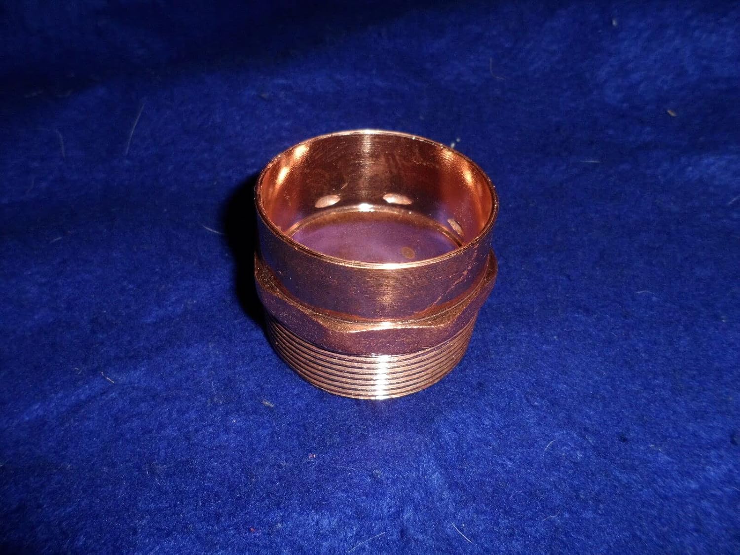 Amazon.com: Generic 2"" DWV Copper Male Adapter C x M Adapter COPPER ...
