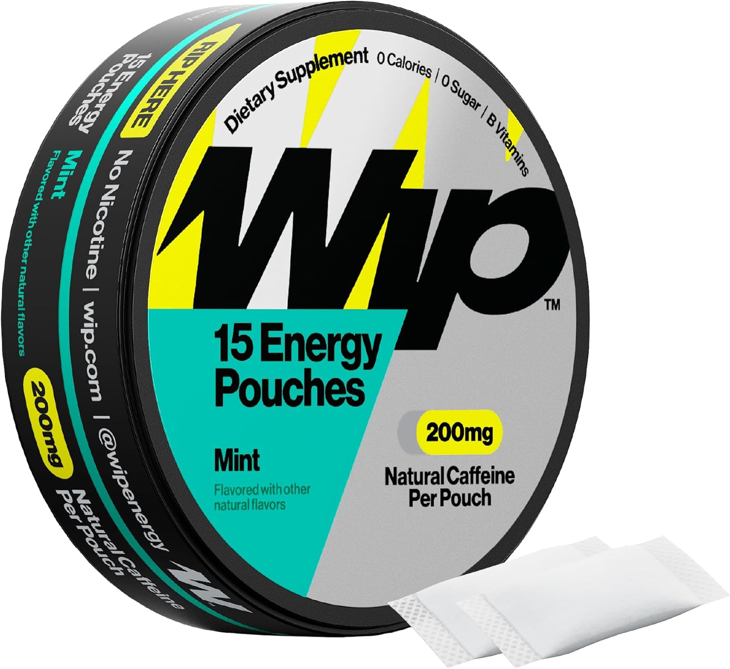 Amazon.com: Wip Energy Pouches | 200mg Natural Caffeine | Vitamins and ...
