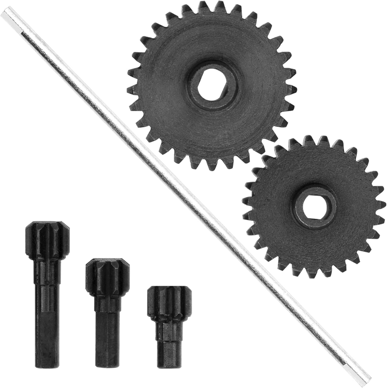 Amazon.com: Vgoohobby Metal Center Drive Shaft Reduction Gears Central ...