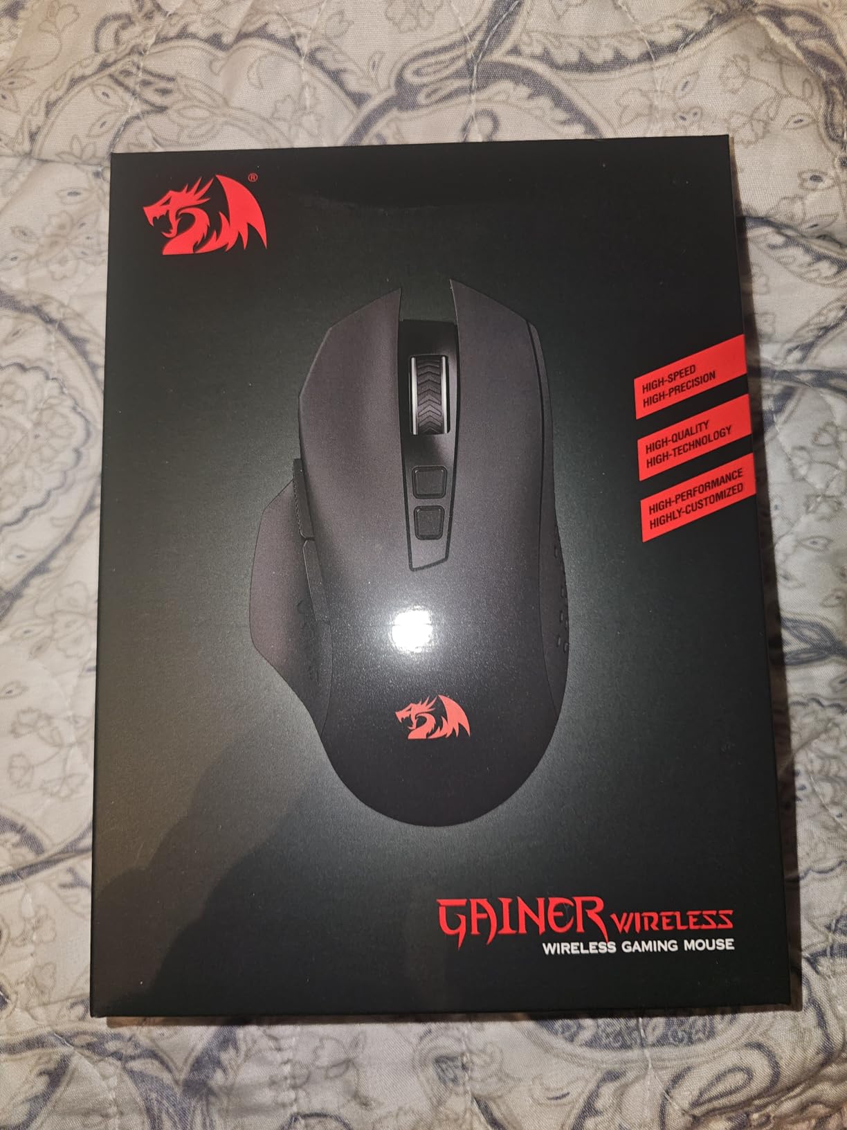 $4/mo - Finance Redragon M656 Gainer Wireless Gaming Mouse, 4000 DPI 2 ...