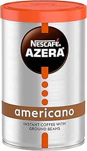 Azera Americano Instant Coffee with Ground Beans 75g : Amazon.co.uk ...