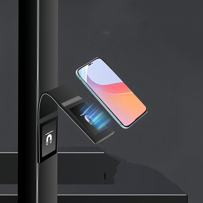 Amazon.com: Gym Magnetic Phone Holder, Dual Sided Magnet, Compatible ...