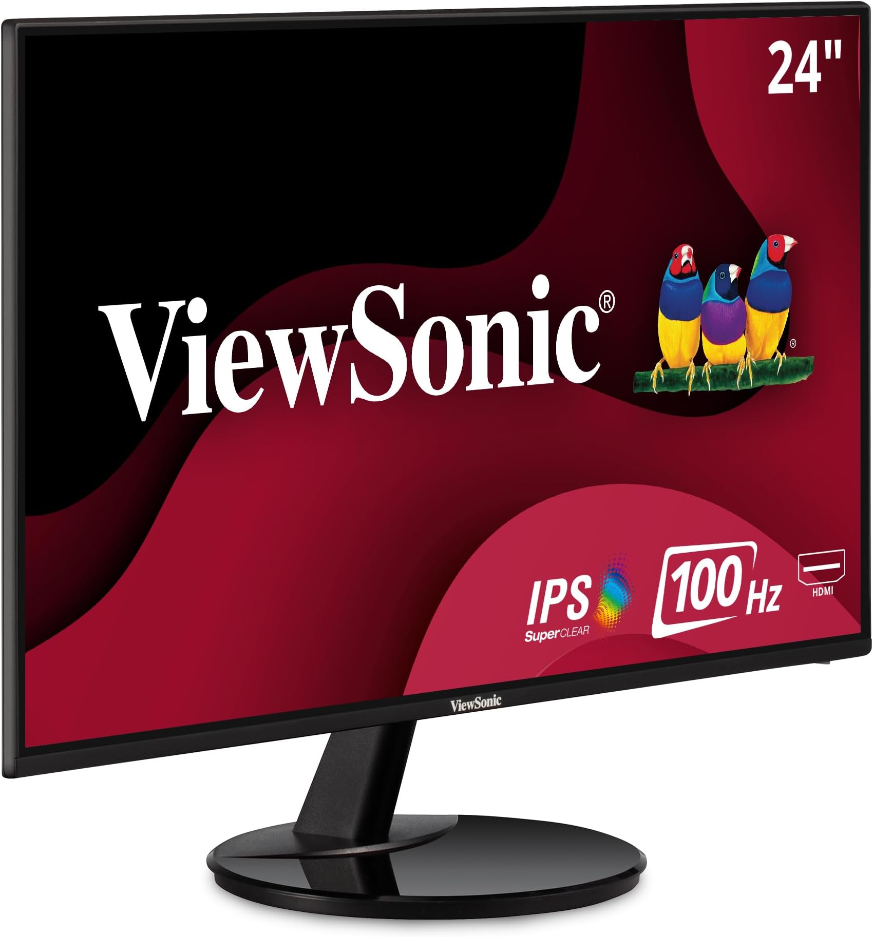 Amazon.com: ViewSonic VG2448-PF 24 Inch IPS 1080p Ergonomic Monitor ...