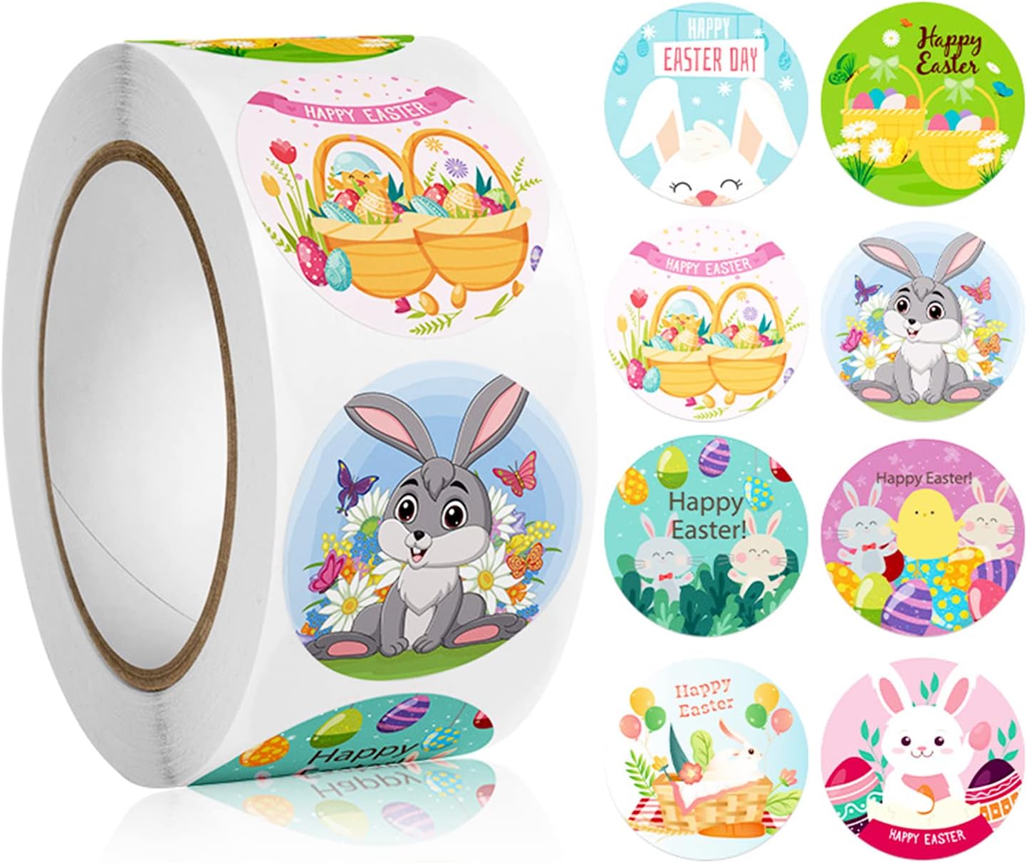 Mtaajin Easter Stickers 500Pcs Easter Theme Stickers, Self-Adhesive ...