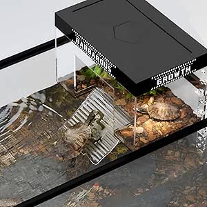 KTZCTPCA Turtle Topper Basking Platform, Acrylic Turtle Ramp ...
