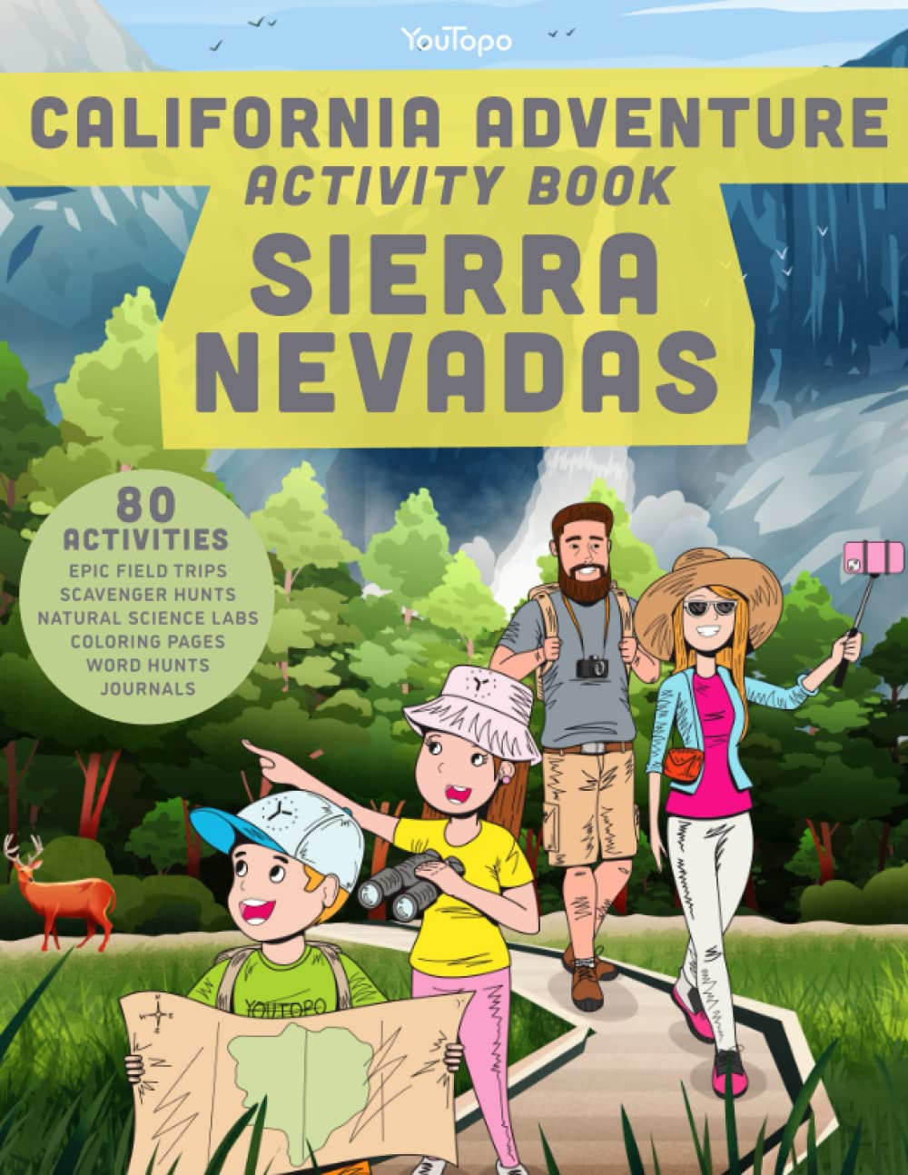 California Adventure Activity Book: Exploring the Sierra Nevadas ...
