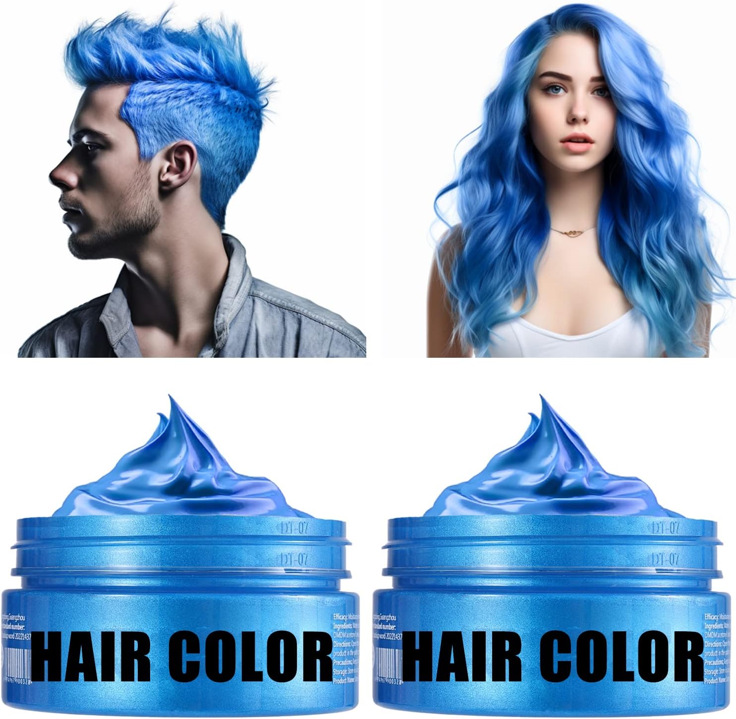 Amazon.com : Ion Semi Permanent Hair Color, Titanium : Hair ...