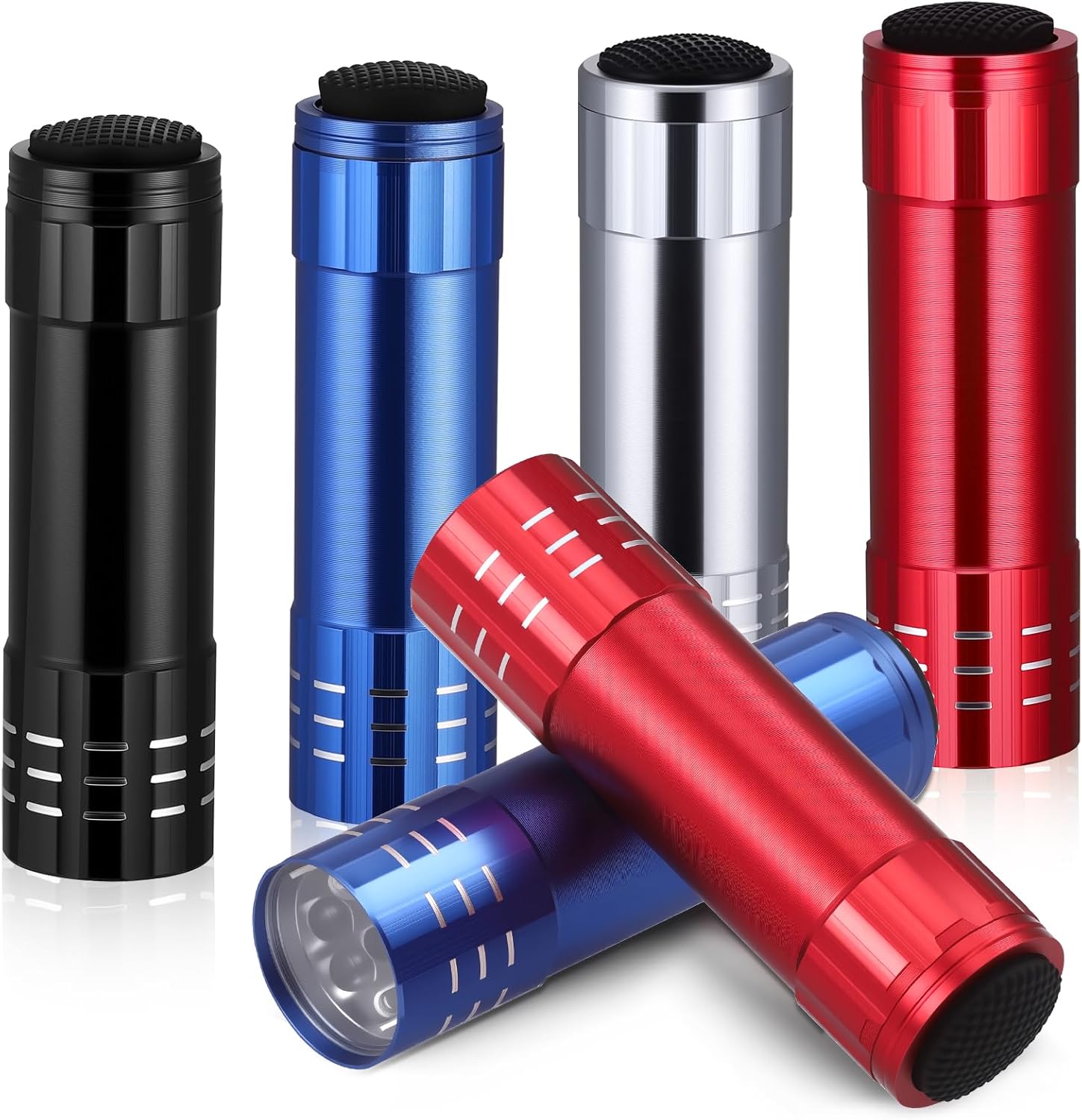 Kssvzz 6 Pack Small Torch, Mini Torches Led Super Bright with 9 LEDs ...