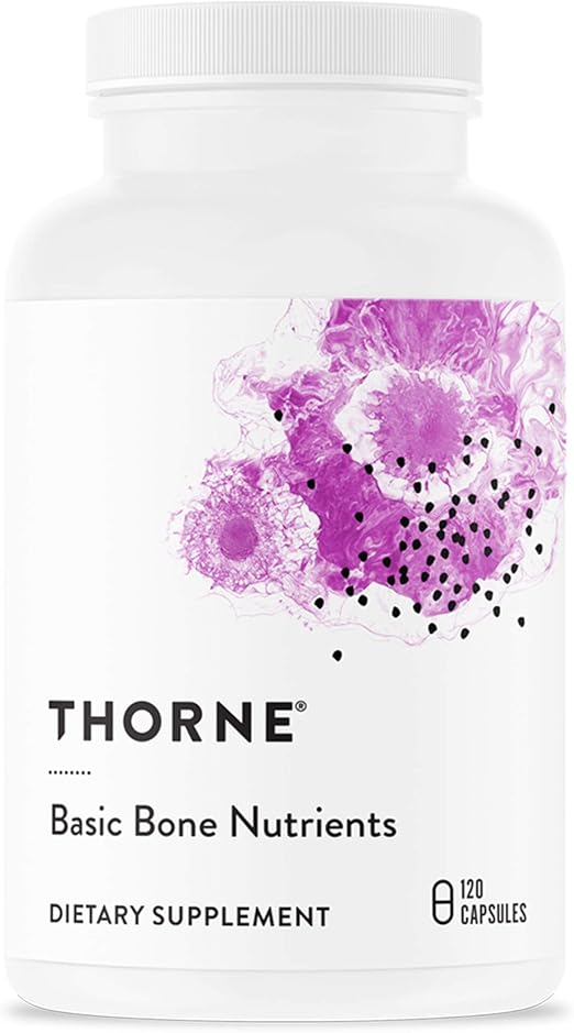 Amazon.com: Thorne Basic Bone Nutrients - Calcium, Magnesium, Vitamin D ...
