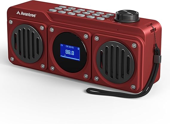 Amazon.com: Avantree Boombyte - Portable FM Radio with Bluetooth ...