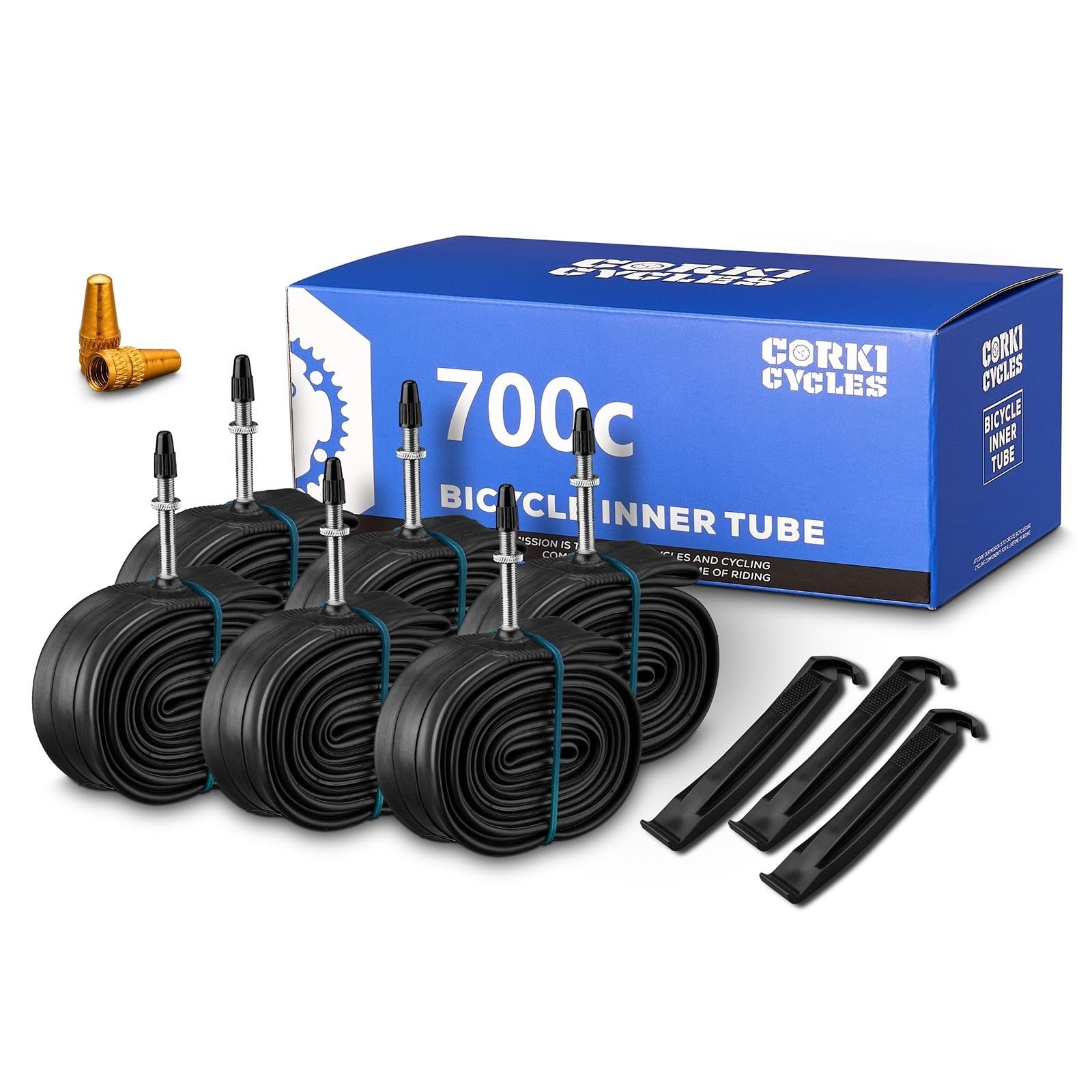 Snapklik.com : Corki Cycles Road Bike Tubes 700 X 28C 30C 32C Presta ...