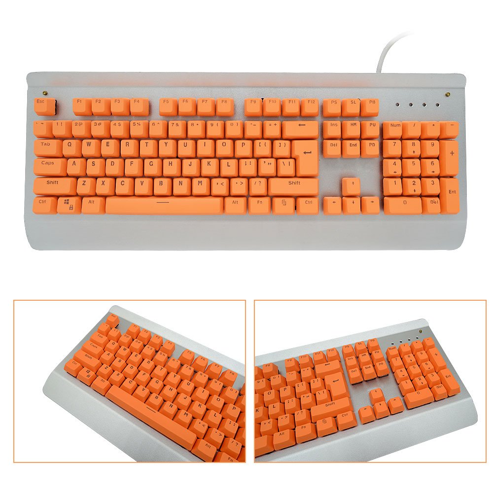 Buy Bossi 104 keys PBT double injection keycaps backlight colors ...