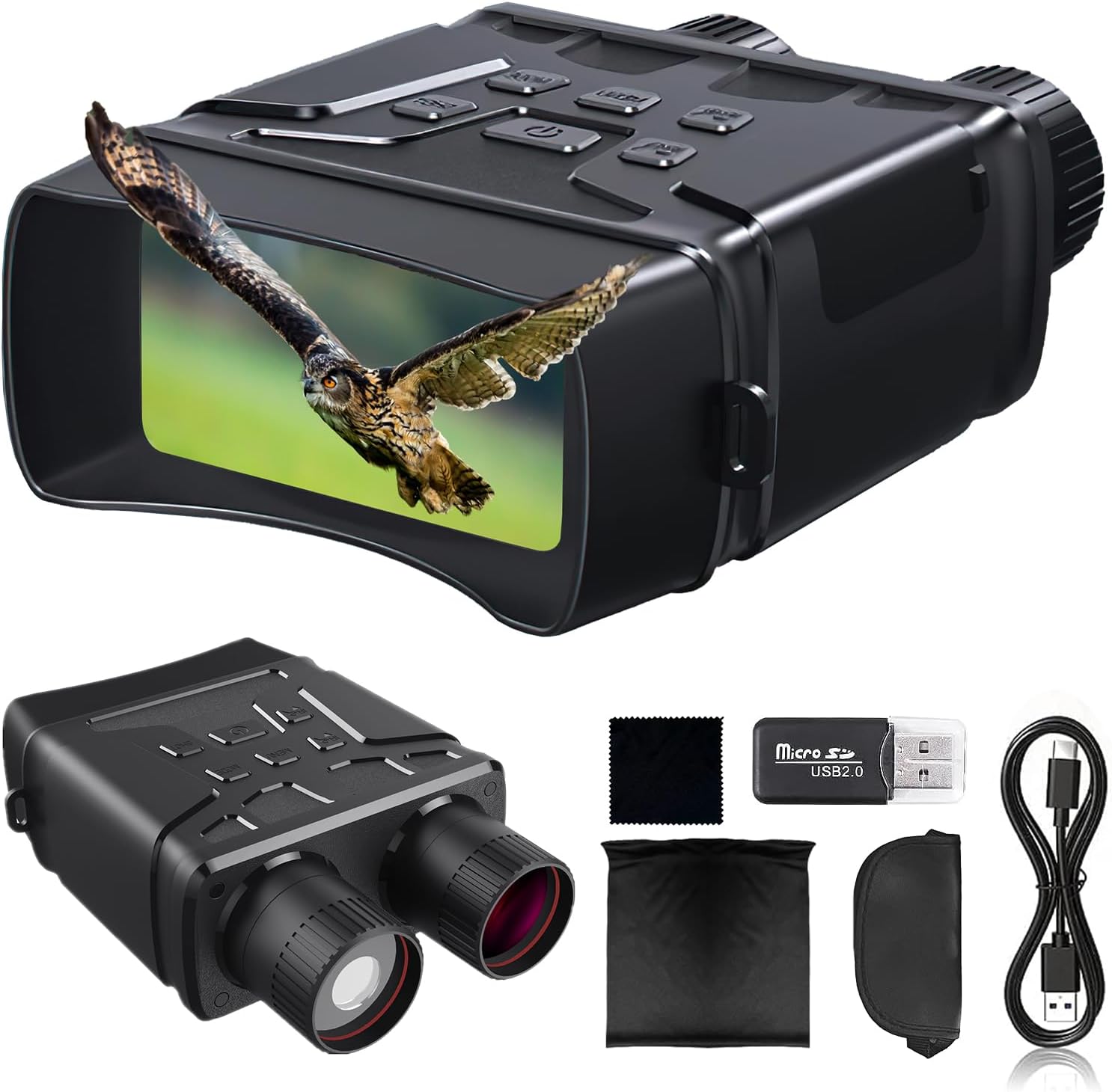 Amazon.com: Night Vision Goggles - 4K Night Vision Binoculars for ...