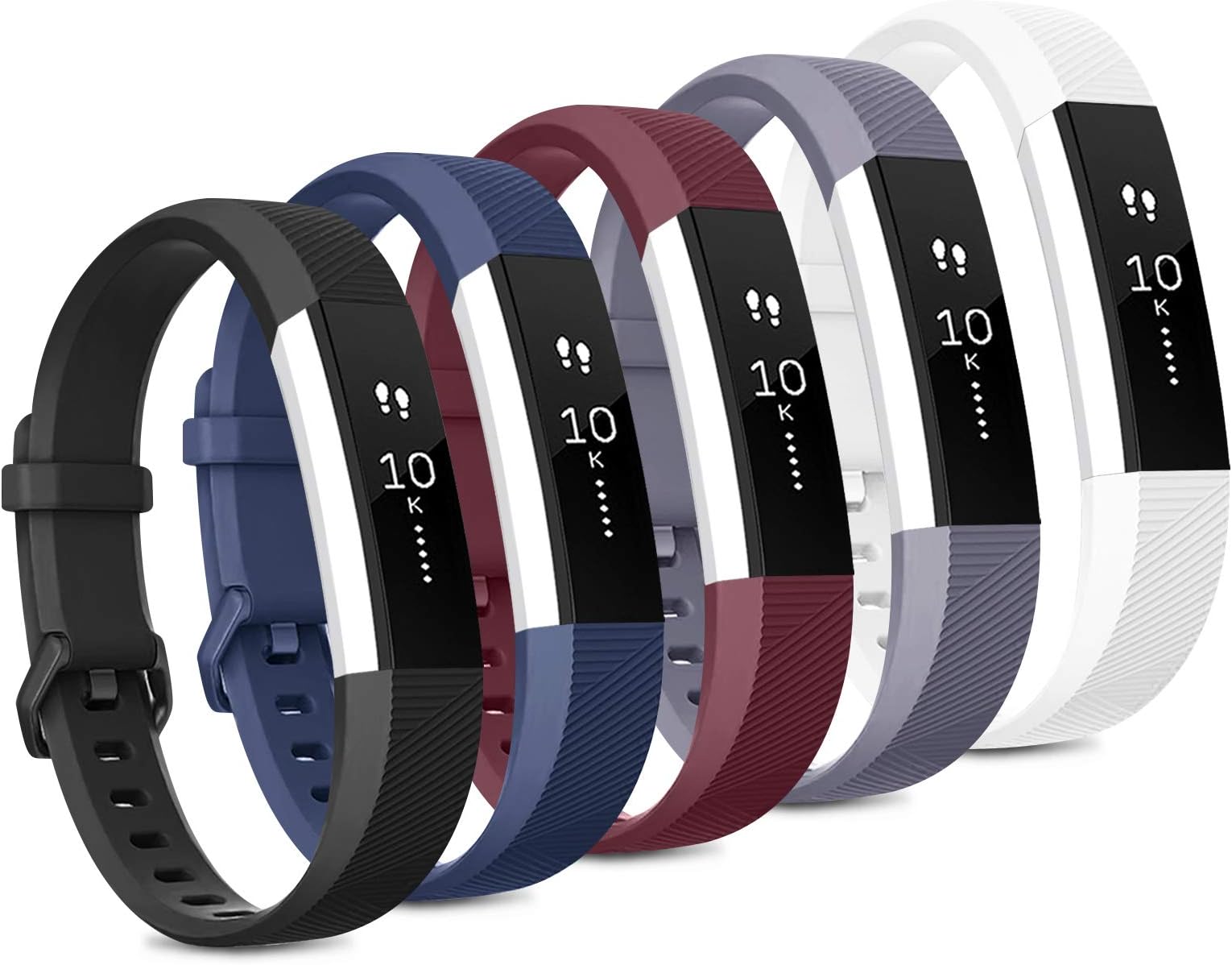 Amazon.com: Tobfit 4 Pack Bands Compatible with Fitbit Alta/Alta HR ...