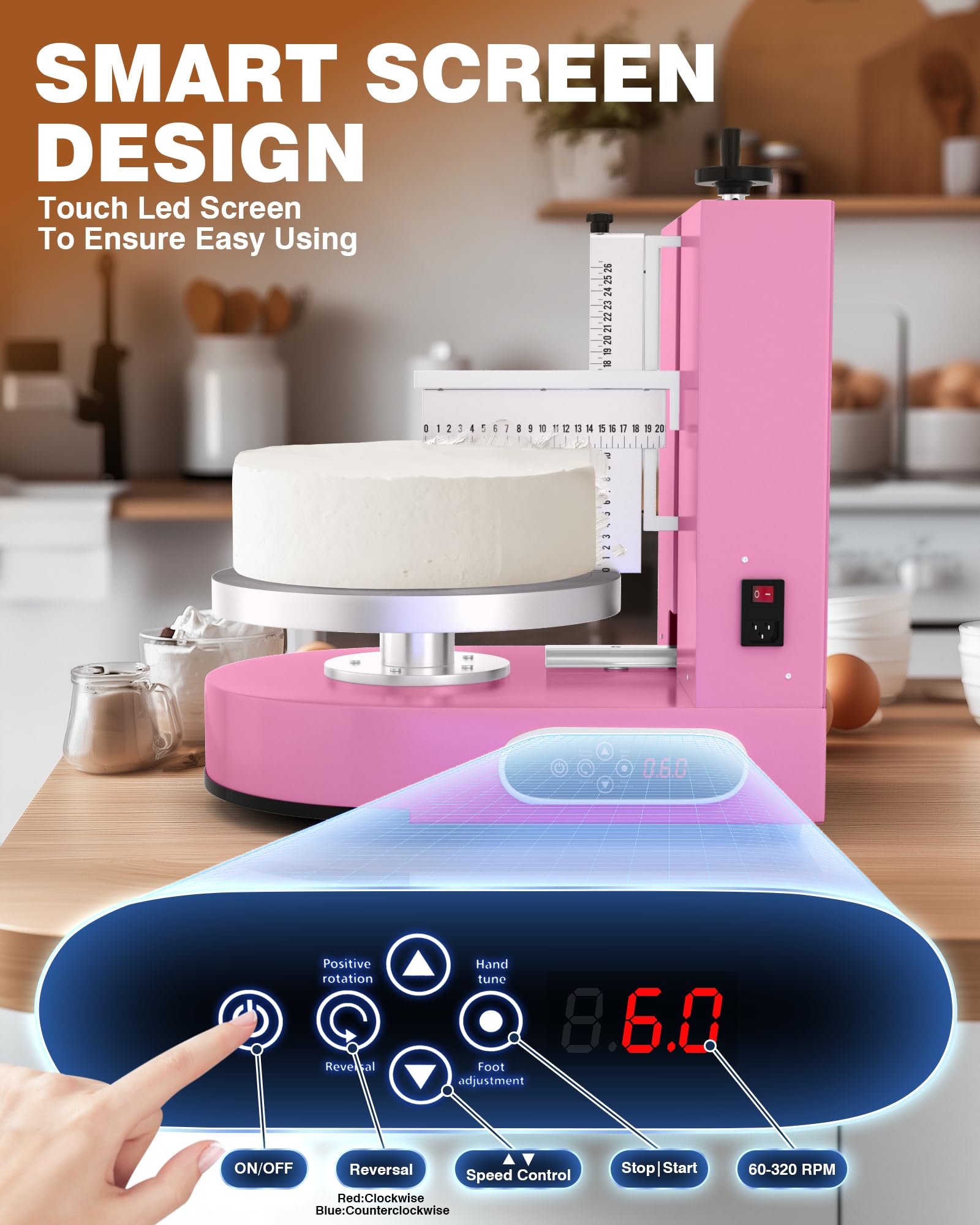 Snapklik.com : PYY Cake Decorating Machine - Automatic Cake Cream ...