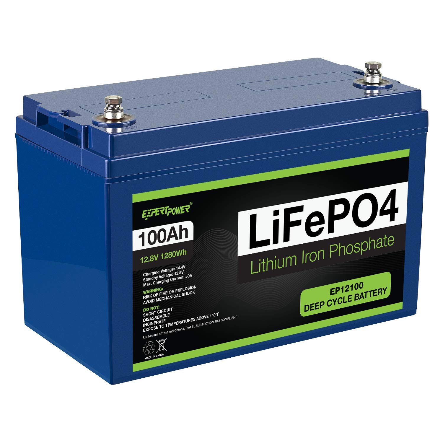 Buy ExpertPower 12V 100Ah Lithium LiFePO4 Deep Cycle Rechargeable Buy ExpertPower 12V 100Ah Lithium LiFePO4 Deep Cycle Rechargeable