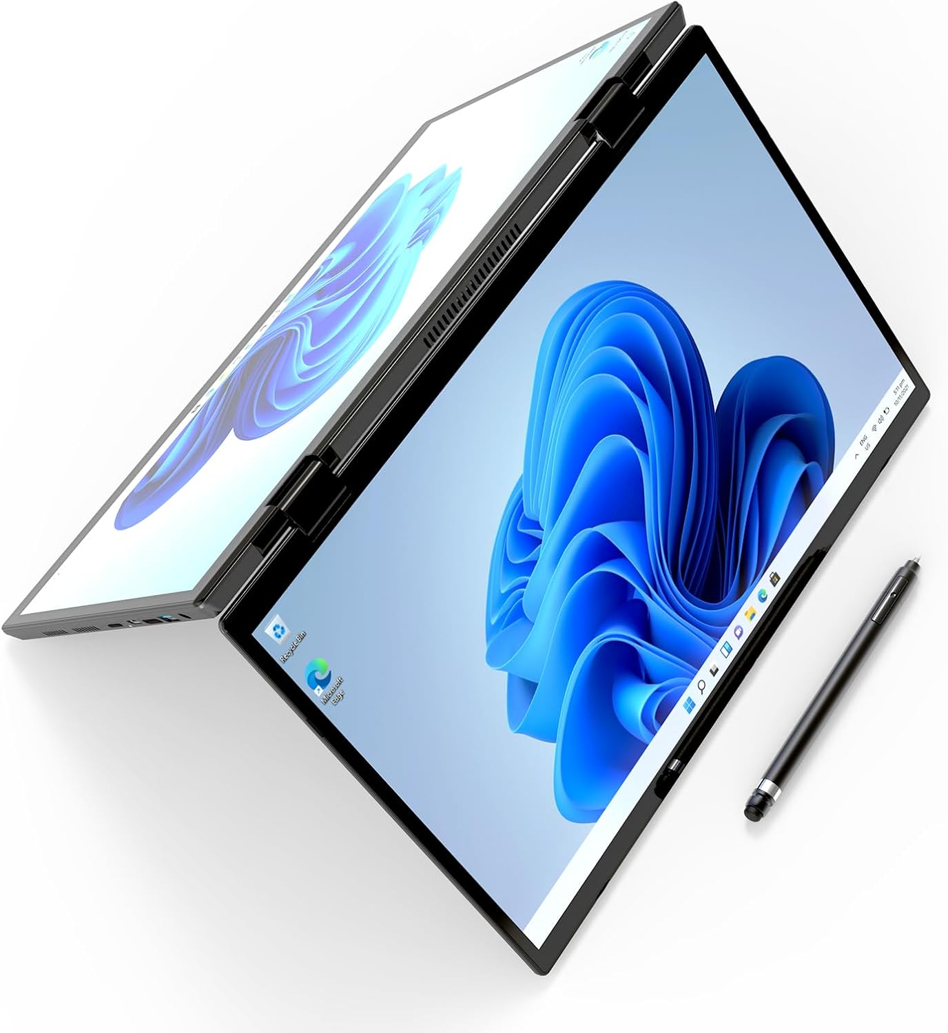 Tuofudun 360° YOGA 2 in 1 Laptop InteI N95, 10.5 Inch IPS Dual Touch ...