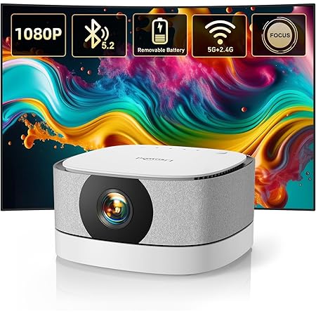 Amazon.com: [Electric-Focus] Mini Projector, TOPTRO TR25 Outdoor ...
