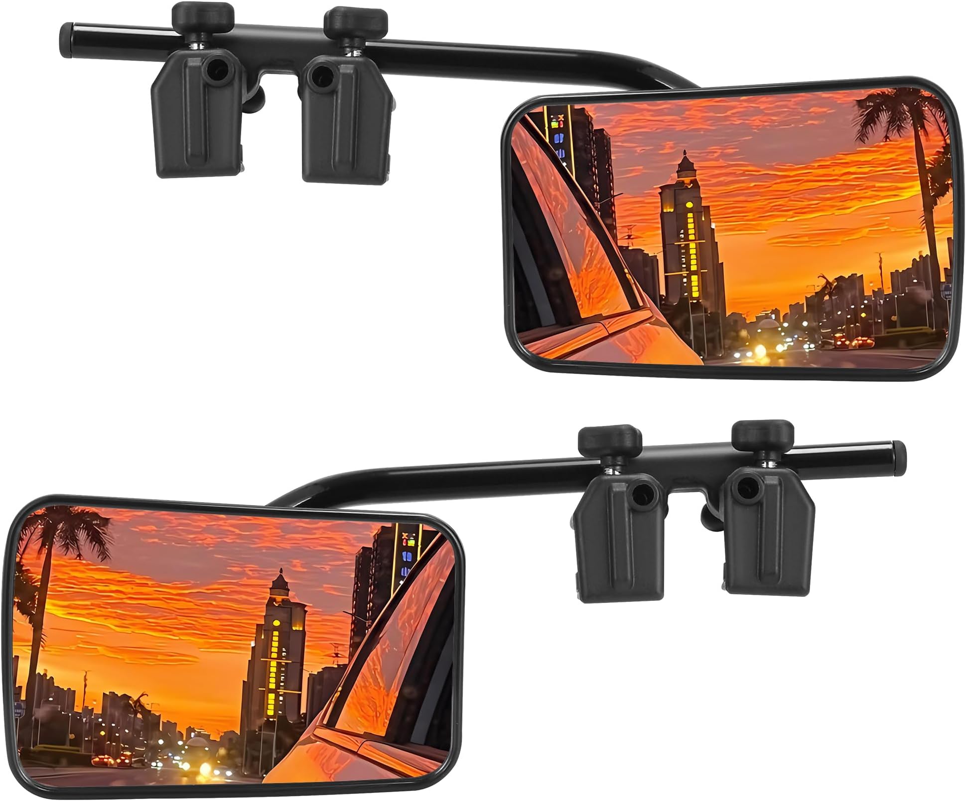 Amazon.com: HomeyHoney Mirror Extenders For Towing, 360° Adjustable Tow ...