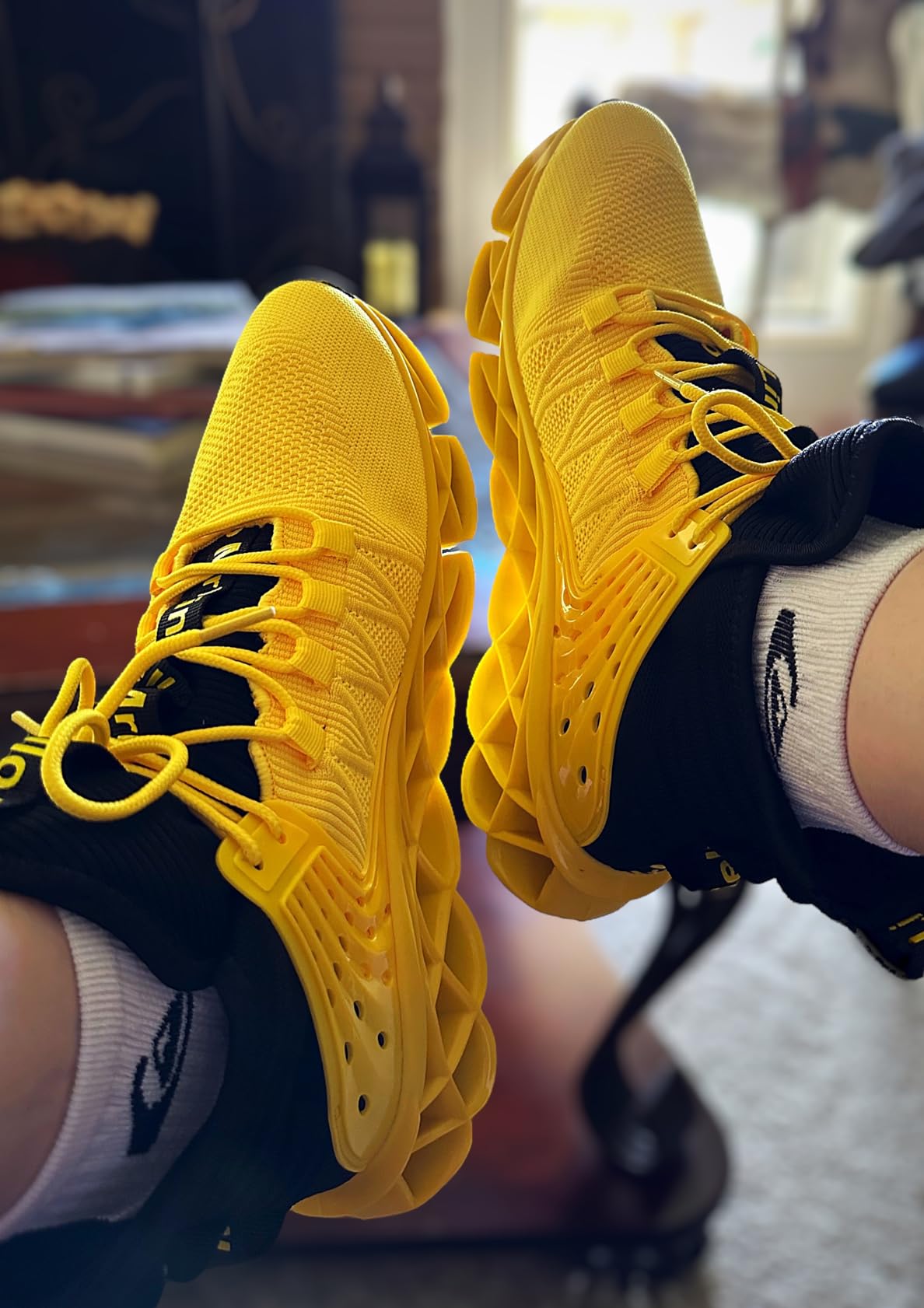 $8/mo - Finance Hello MrLin Men's Running Shoes Non Slip Athletic ...