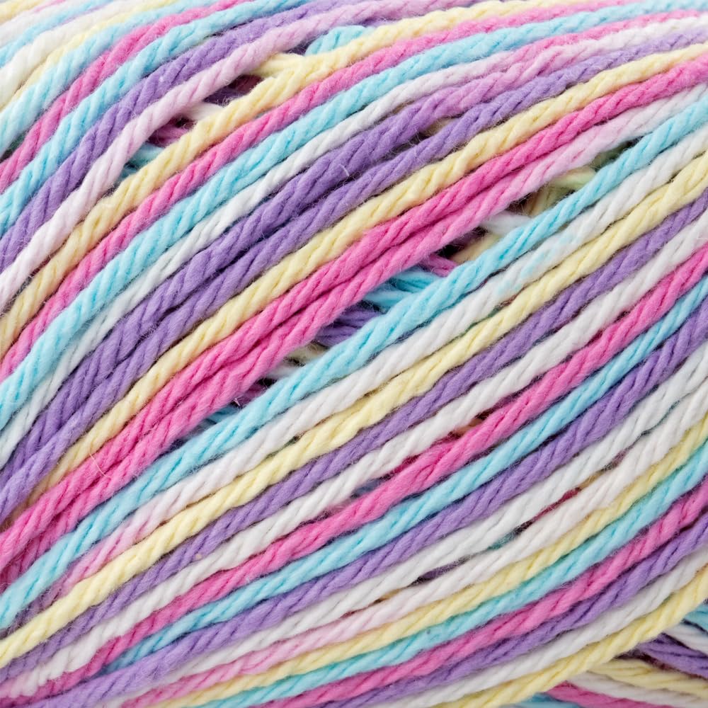 Amazon.com: 3 Pack 100% Cotton Yarn - Size 4 Medium Weight - Perfect ...