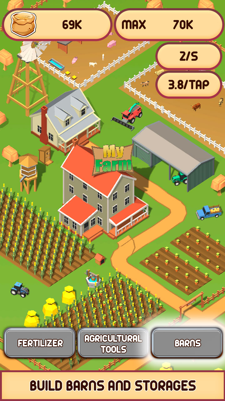 Village Country Farm Quest: Farming Career Tycoon Clicker:Amazon.com ...