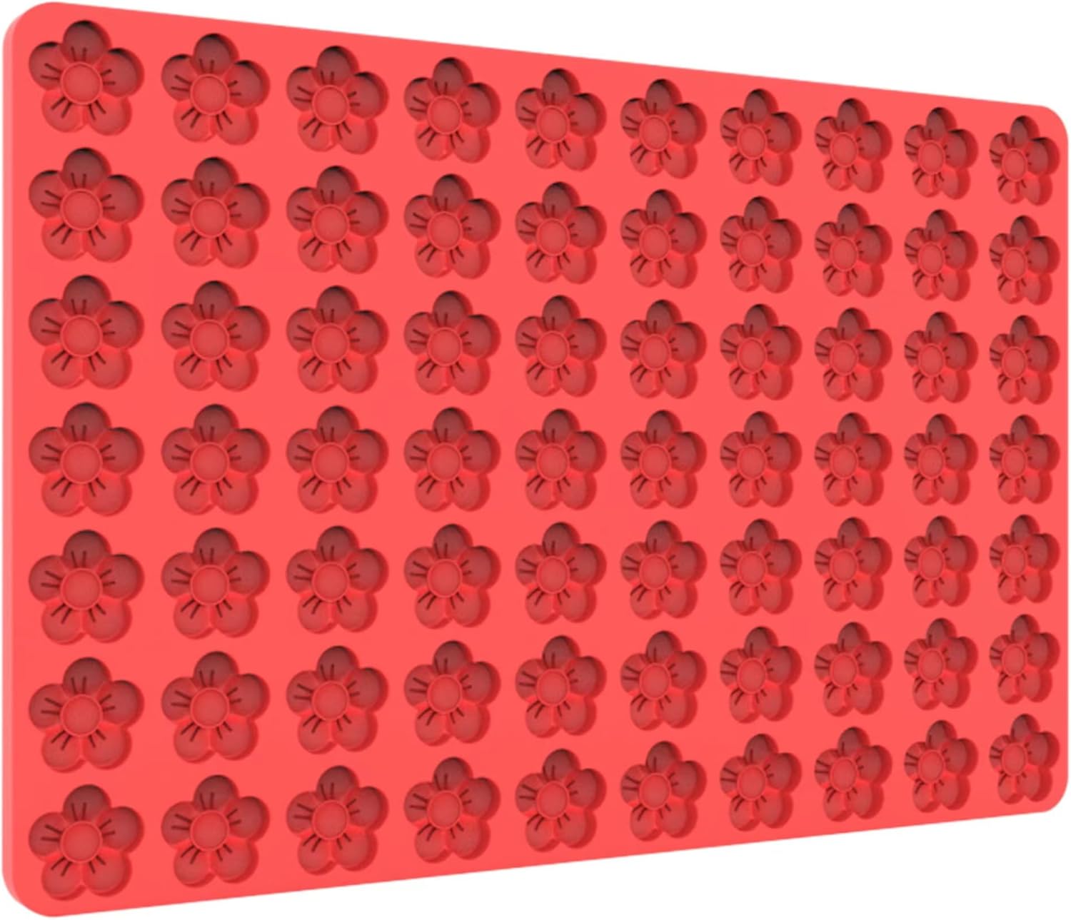 Amazon.com: Tadonyny Small Flower Candy Molds Silicone Chocolate Gummy ...