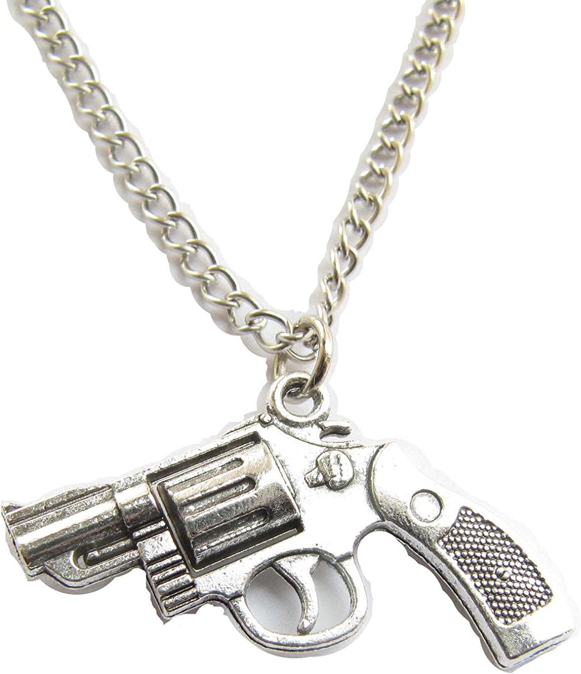 Amazon.com: necklace Gun, Gun Charm, Weapon Pendant, Personalized ...
