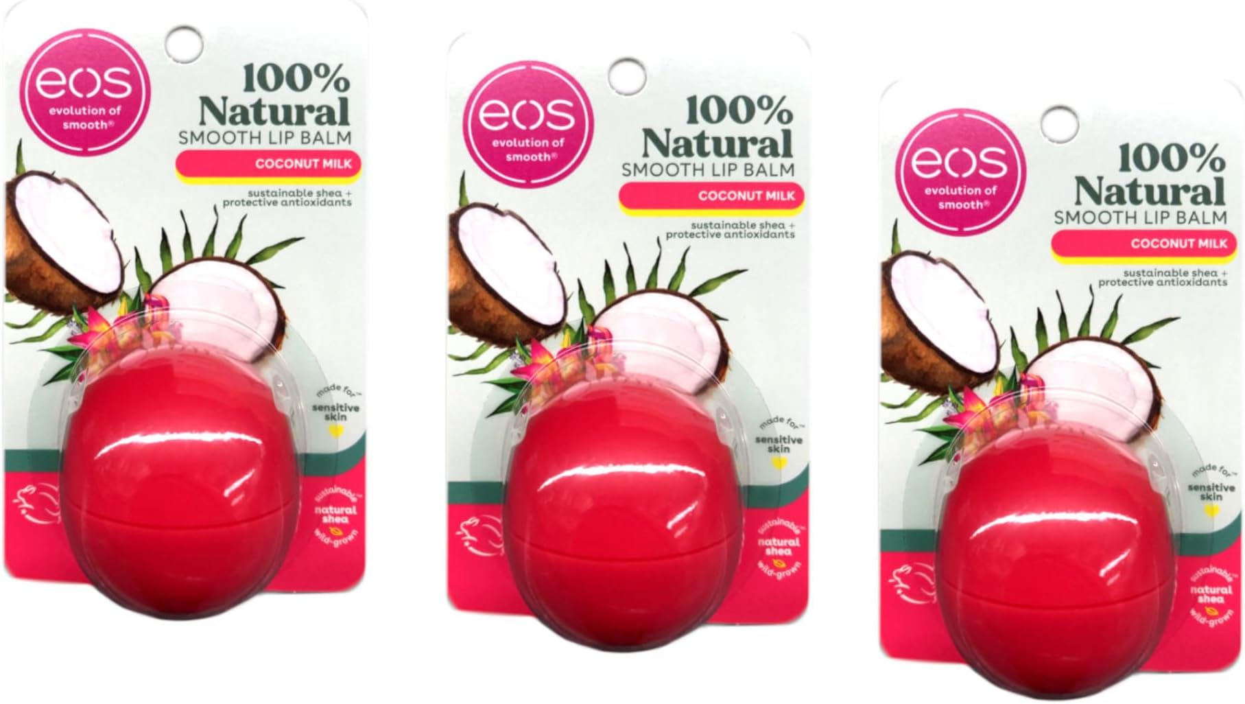 Amazon.com: EOS Organic Lip Balm Care Collection, 9 Pack : Beauty ...