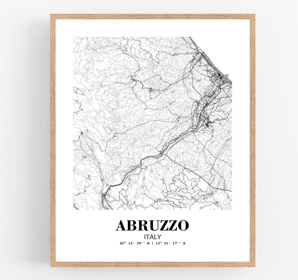 Abruzzo Map Detailed Early Map Of Aprutium (Abruzzo Italy) Petrus