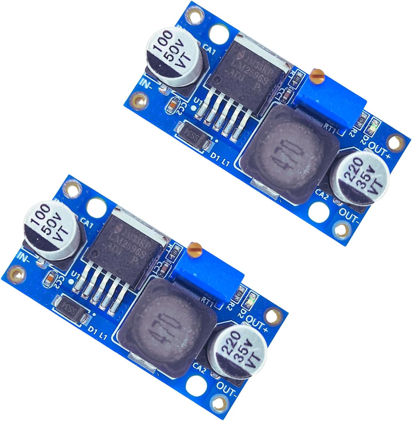 Electronicspices DC to DC Step Down Power Supply Module Buck Converter ...