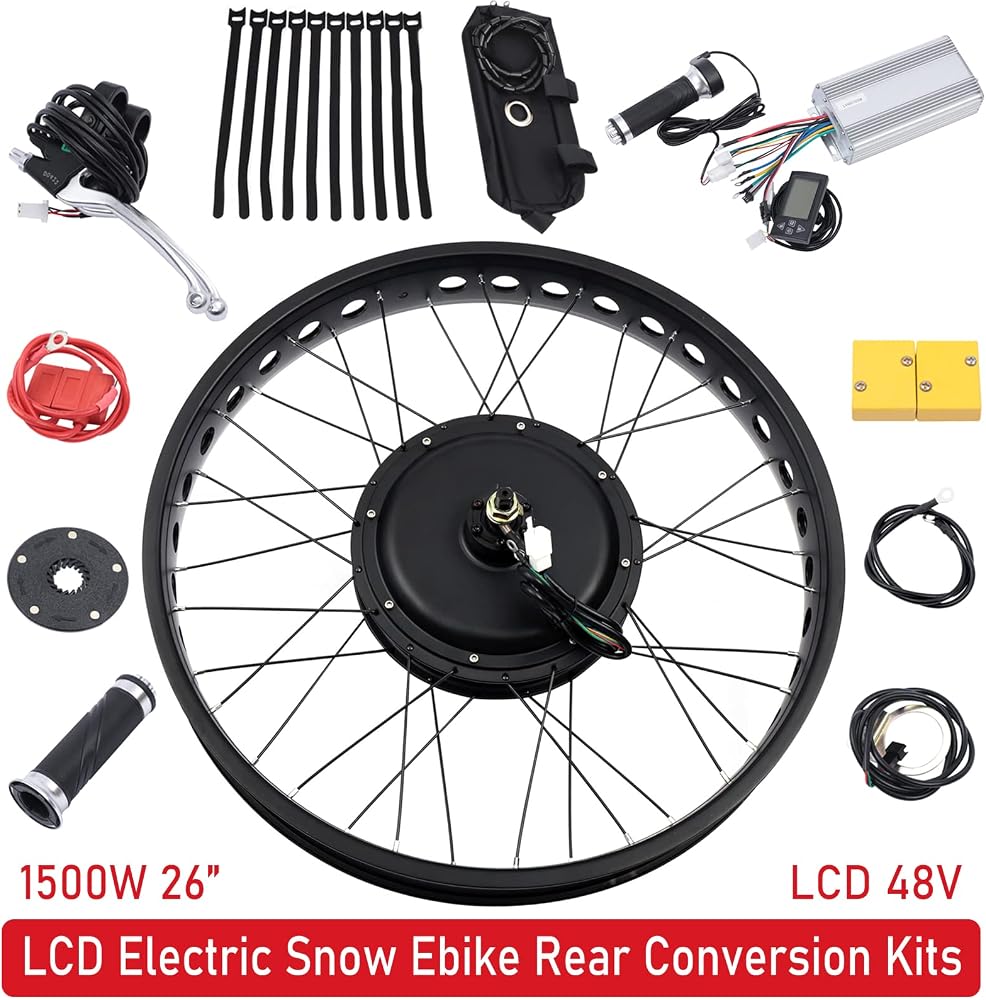Electric Bicycle Conversion Kit, 48V 1500W Ebike 26 Australia | Ubuy