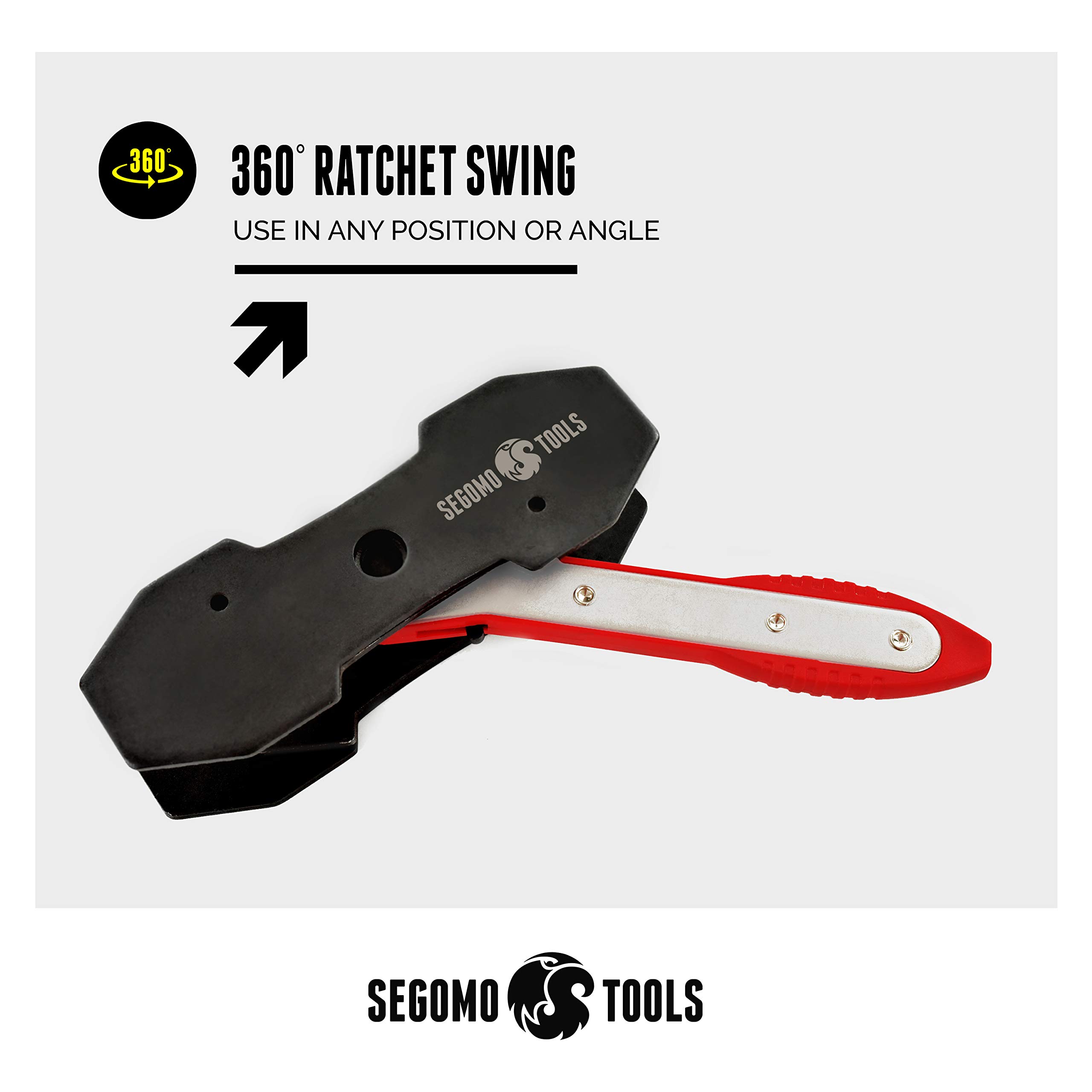 Snapklik.com : Premium 360 Degree Ratcheting Brake Caliper Piston Tool ...