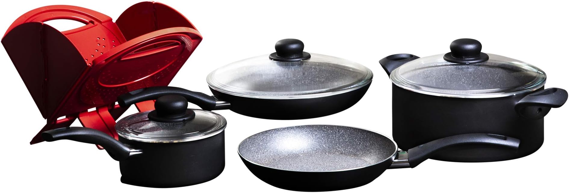 Amazon.com: BALLARINI Modena by HENCKELS Forged Aluminum 3-pc Nonstick ...