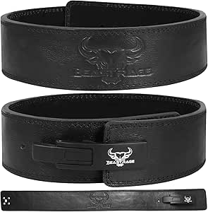 BEAST RAGE Weight Lifting Belt Gym Fitness for Men and Women,10MM Thick ...