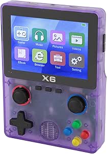 Amazon.com: Handheld Retro Game Console, 3.5 Inch OCA Full Lamination ...