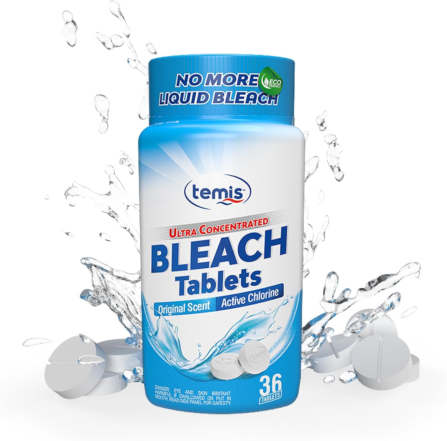 Amazon.com: Temis Ultra Concentrated Bleach Tablets - Original Scent ...