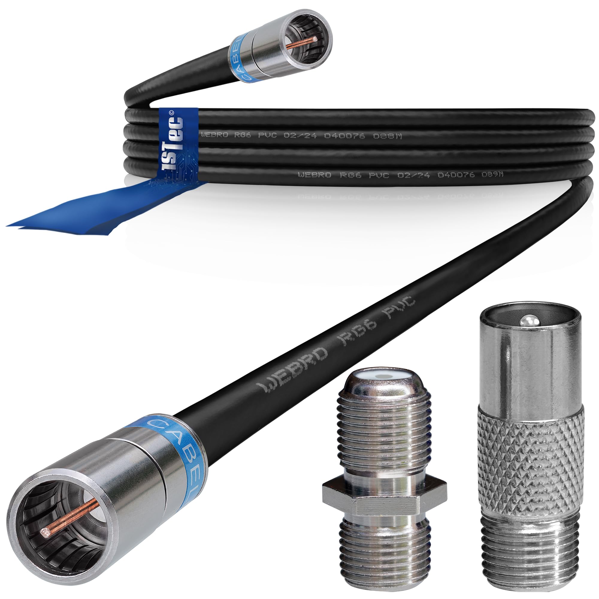 1stec3m Black Virgin Media Quick Fit Male Push On Over | Desertcart ...