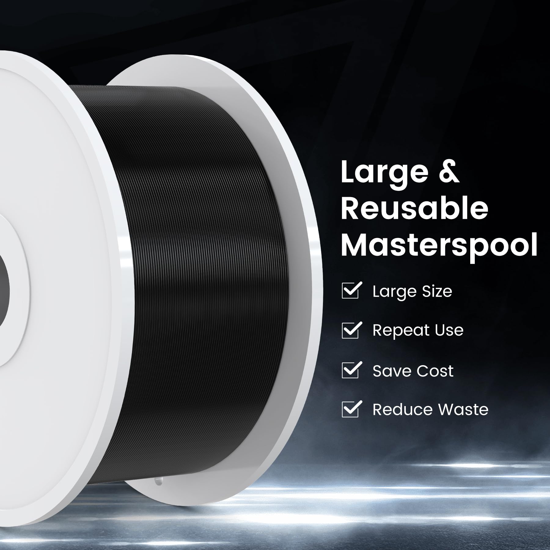 Snapklik.com : 3D Printer Filament PLA Matte 1.75mm, 5kg11lbs Large ...