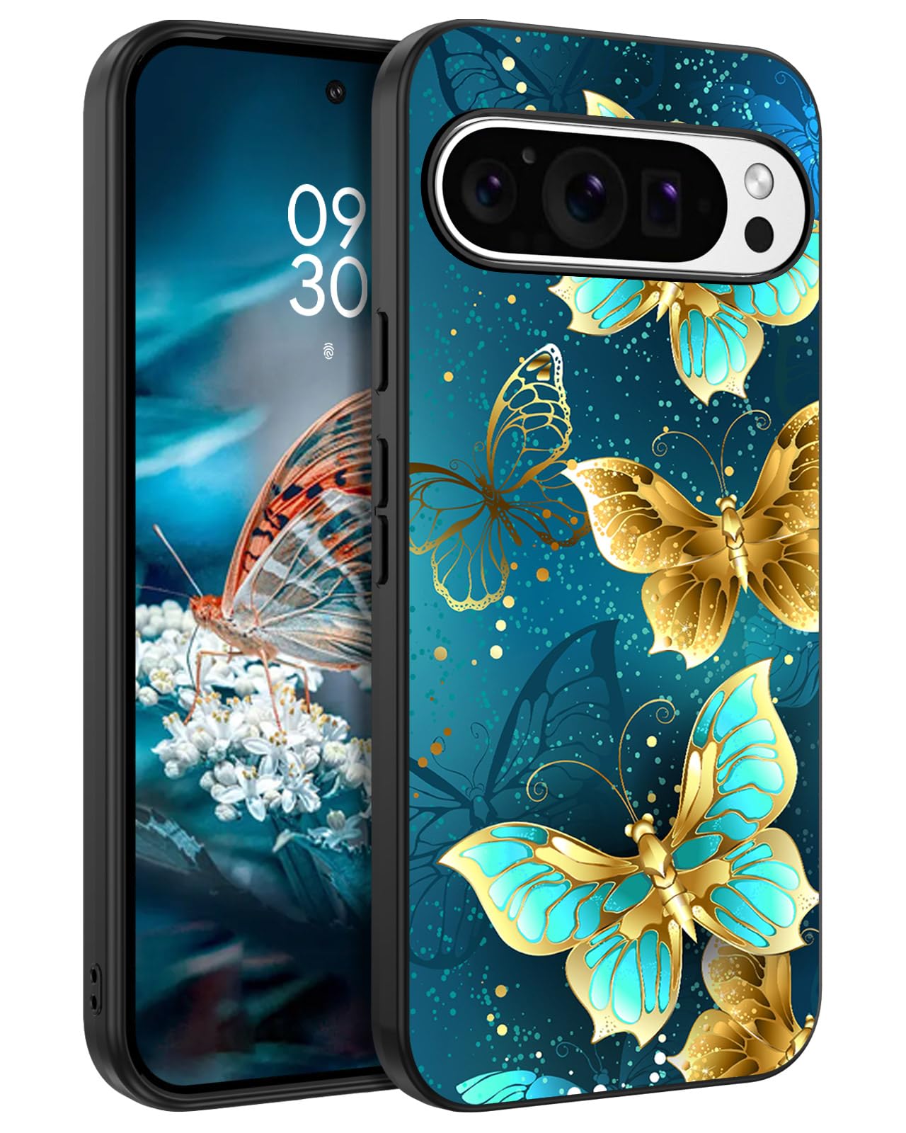 Amazon.com: GUAGUA for Google Pixel 9 Pro XL Case Glow in The Dark Slim ...