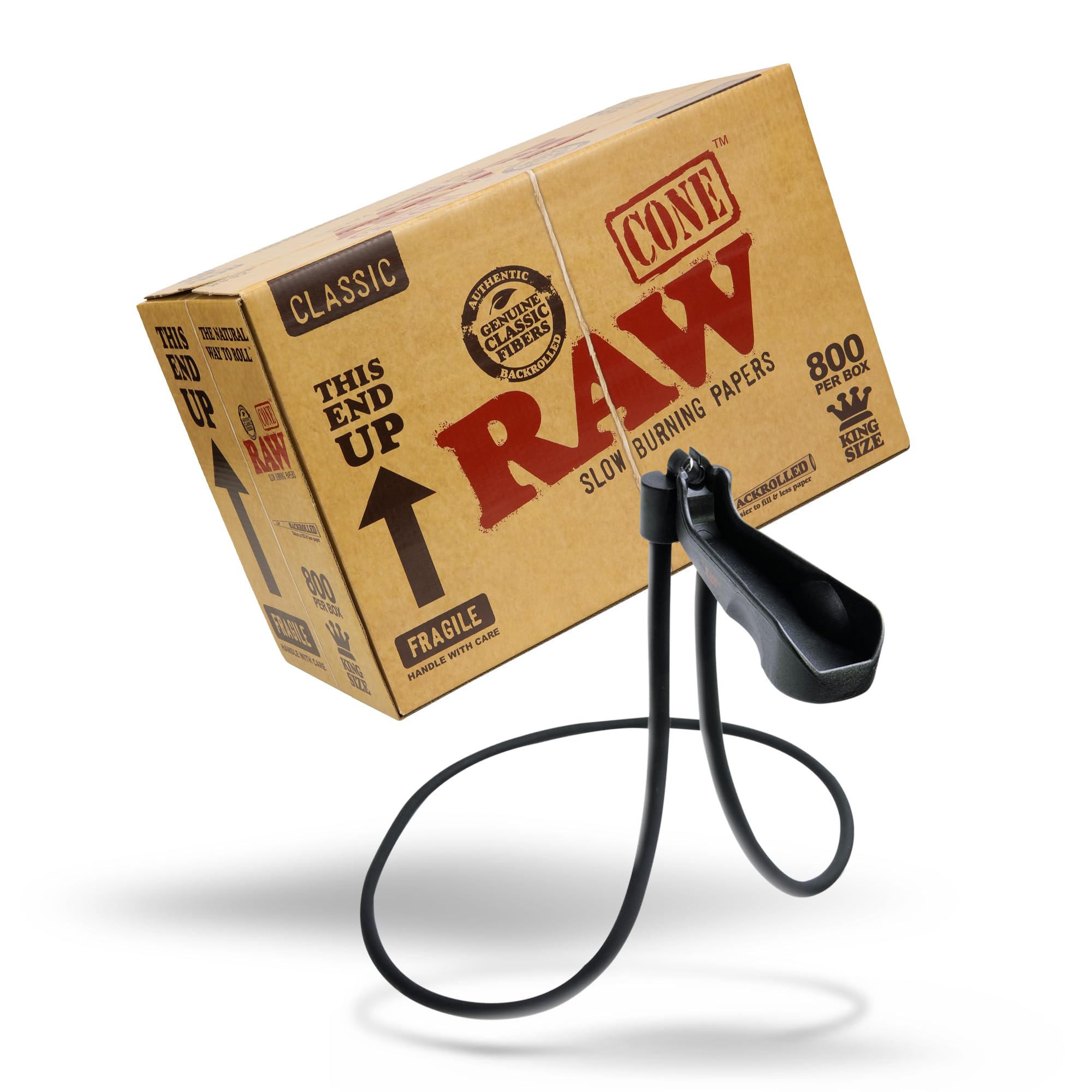 Amazon.com: RAW KS Cones 800 Pack+ RAW Hands Free Smoker Device ...
