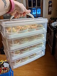 Snapware Snap 'N Stack Food Egg 2 Layer, : Amazon.ca: Home