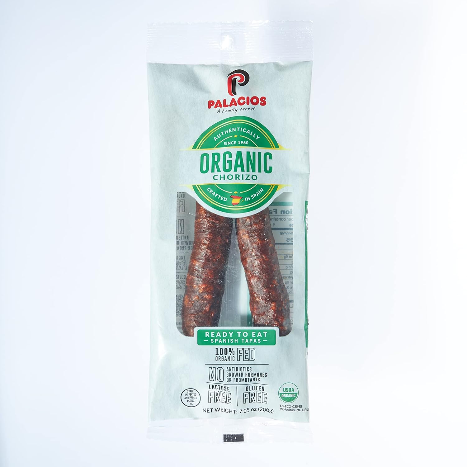 Amazon.com: PALACIOS - Authentic Spanish Chorizo. All Natural Ground ...