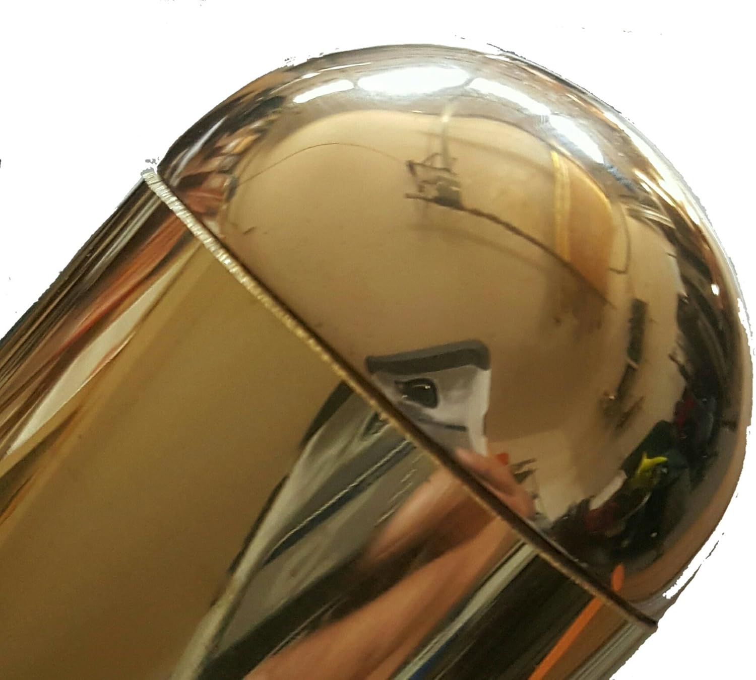 Amazon.com: TheFootrailStore.com 2" OD Brass Dome End Cap- End Finial ...