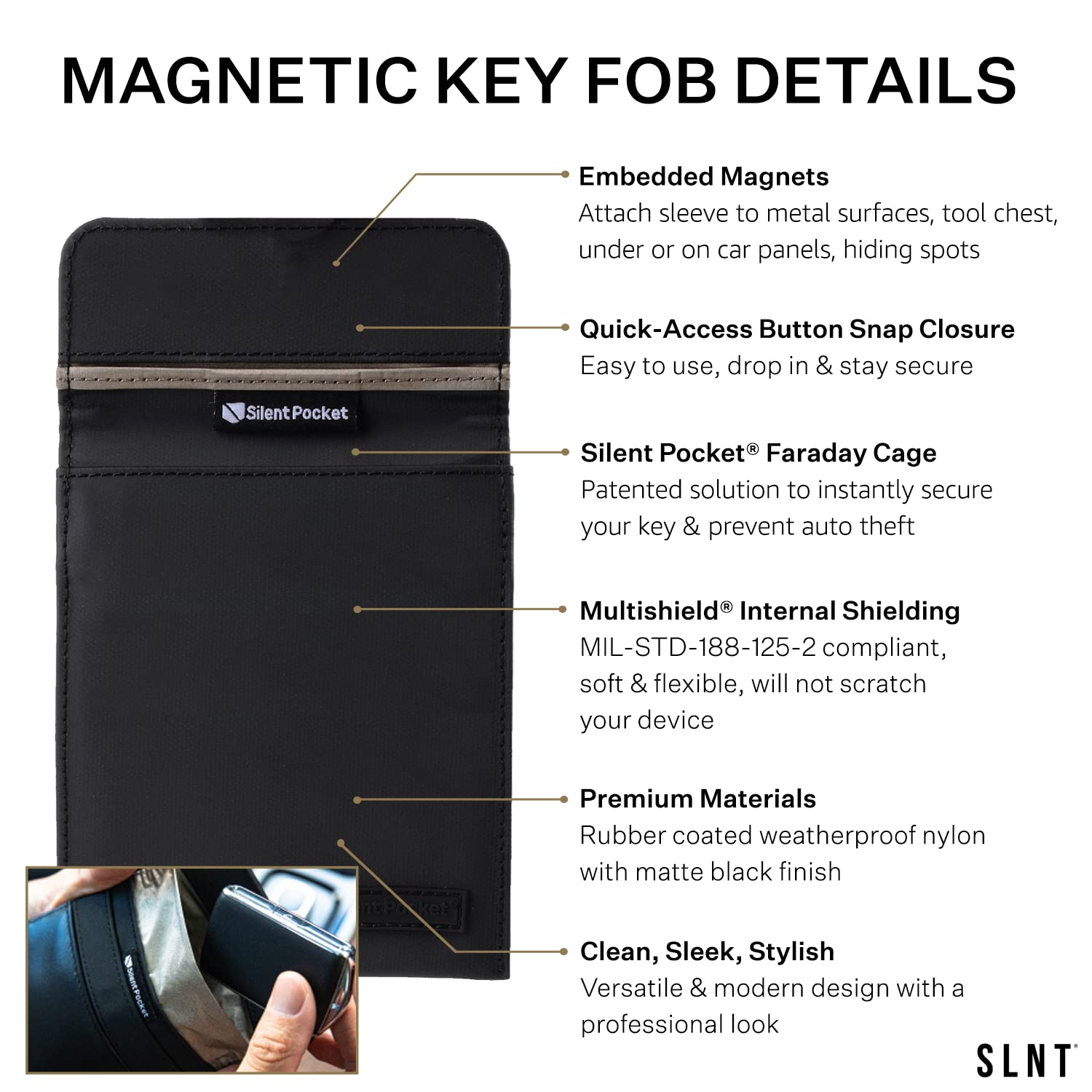 NEW Faraday Bag Phone Pouch| EMF Protection, RF Blocking Bag For Travel ...