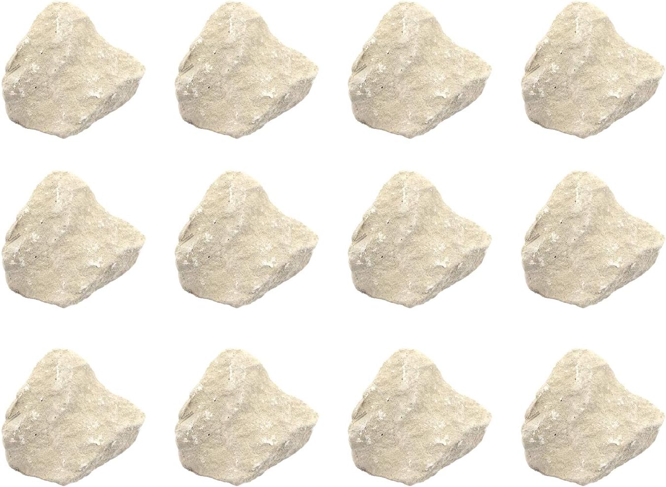 EISCO 12PK Raw Limestone Chalk, Sedimentary Rock Specimens - Approx. 1 ...
