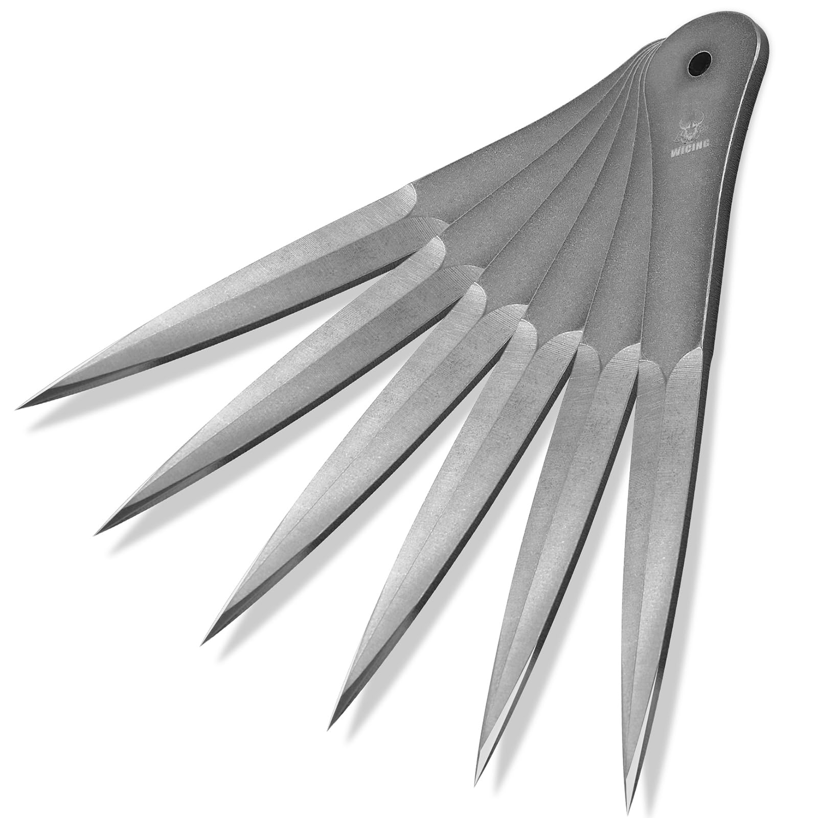 Amazon.com : WICING 9.5 Inch Throwing Spikes - 0.236" Thick Full Tang ...